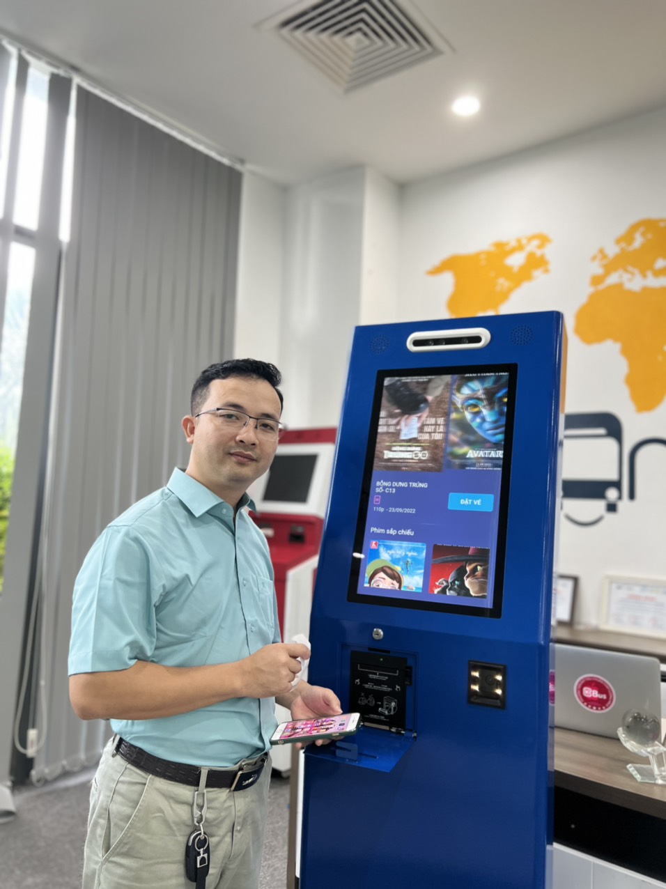 Kiost Bán vé tự động - AV.02
